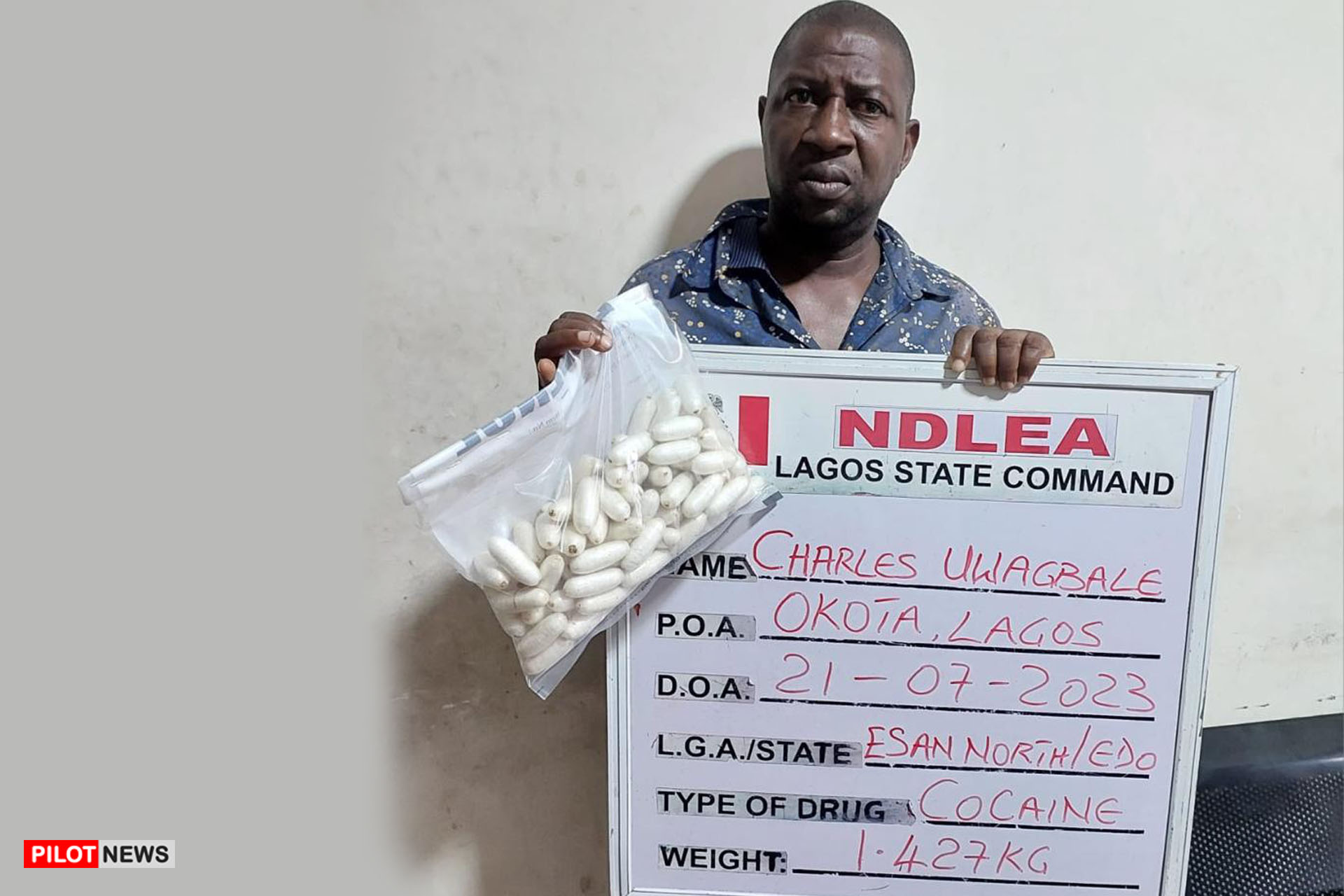 NDLEA Arrest Notorious Drug Kingpin In Lagos