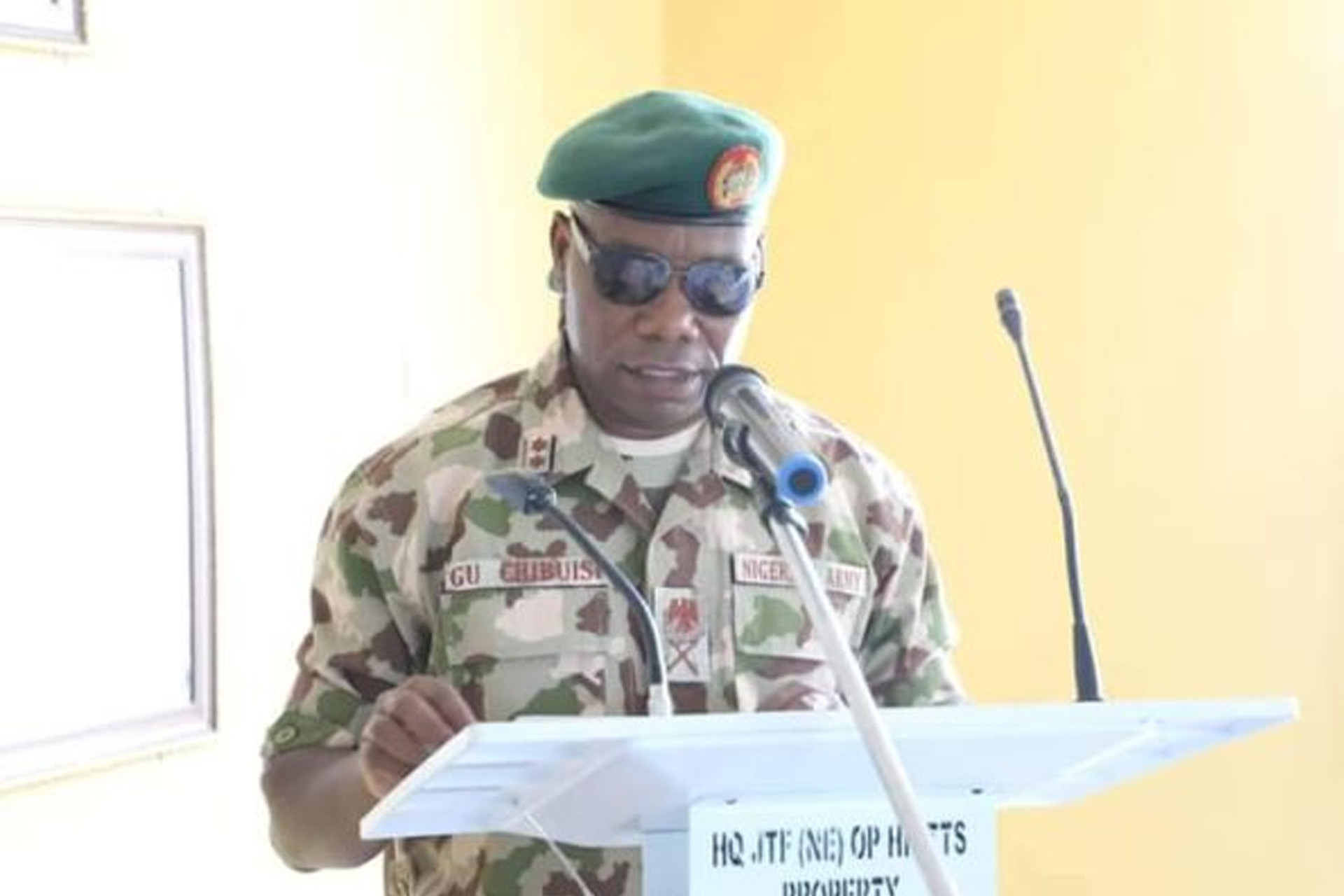 Stop Wearing Military Uniforms, Army Chief Tells Nigerians
