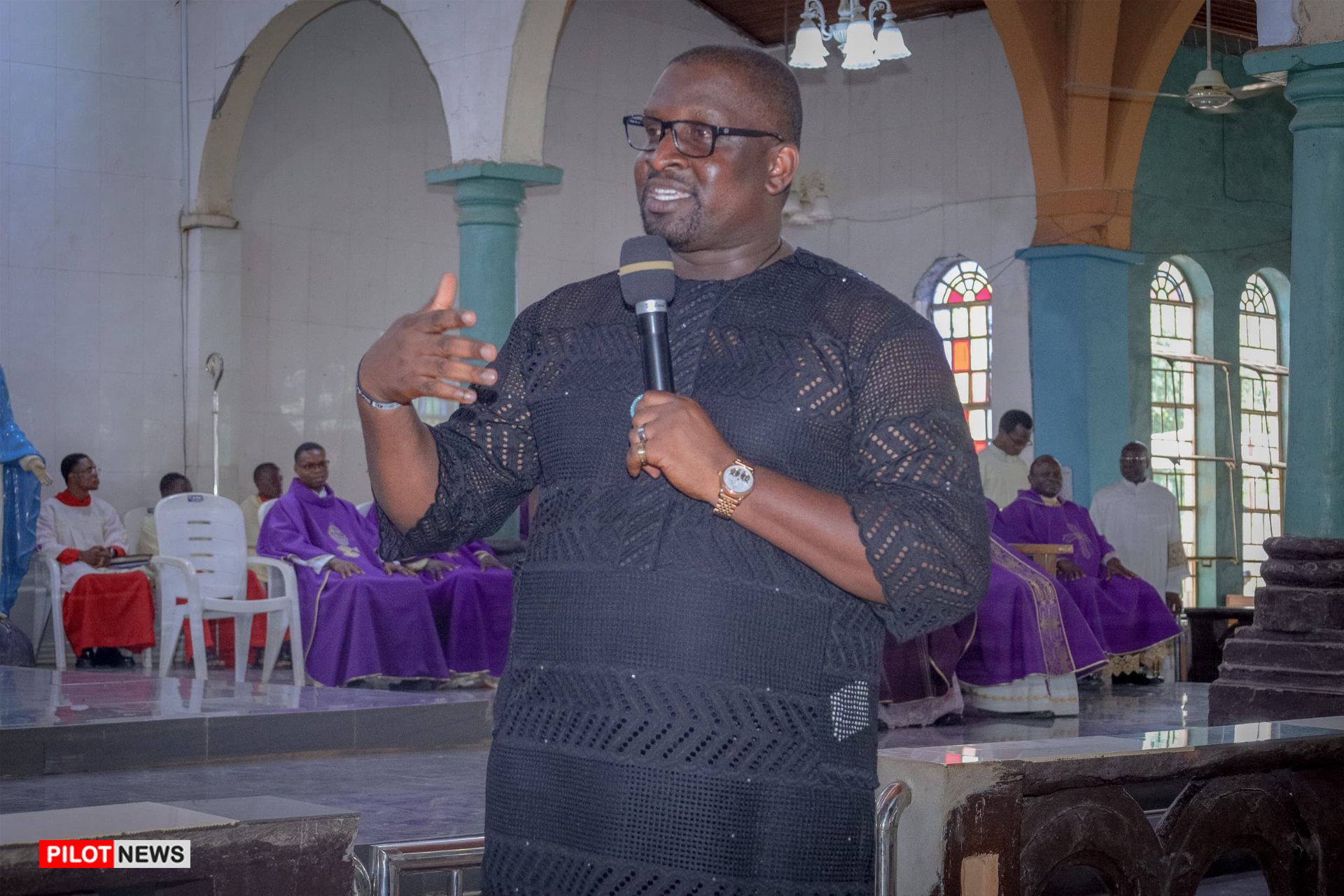 APGA National Chairman, Sly Ezeokenwa Buries Father